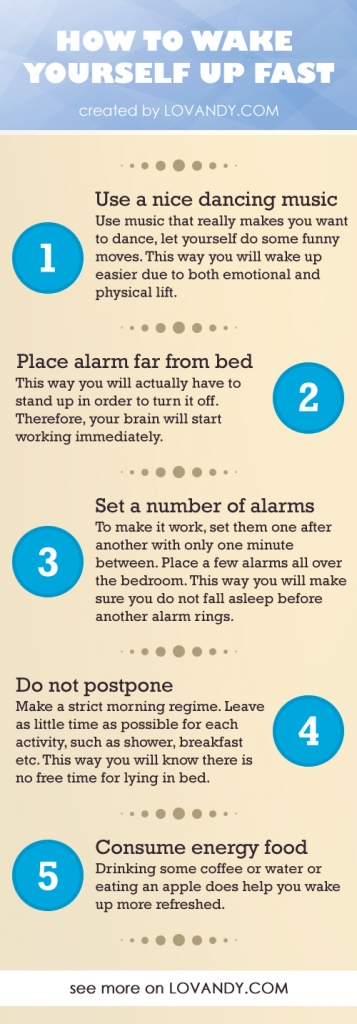 How to Wake Yourself Up Easier - 20 Best Ways