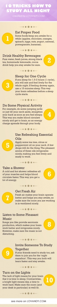 How to Study All Night for Exams: Things That Really Help